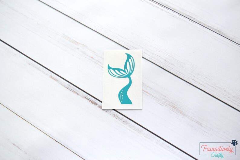 Mermaid Tail Decal Mermaid Tail Sticker Mermaid Decal Fish | Etsy