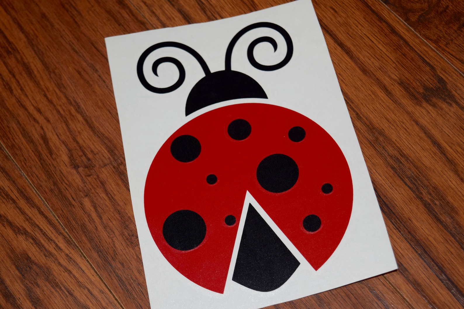 Ladybug Decal Ladybug Sticker Ladybug Garden Sign Decal | Etsy