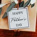 Happy Fathers Day, Fathers Day Gift Tag, Fathers Day Present Tag, Label ...