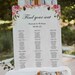 EDITABLE PDF, Boho Wedding Seating Chart, Seating Plan Template ...