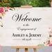 EDITABLE PDF Boho Welcome Sign Engagement Poster Entrance - Etsy Canada