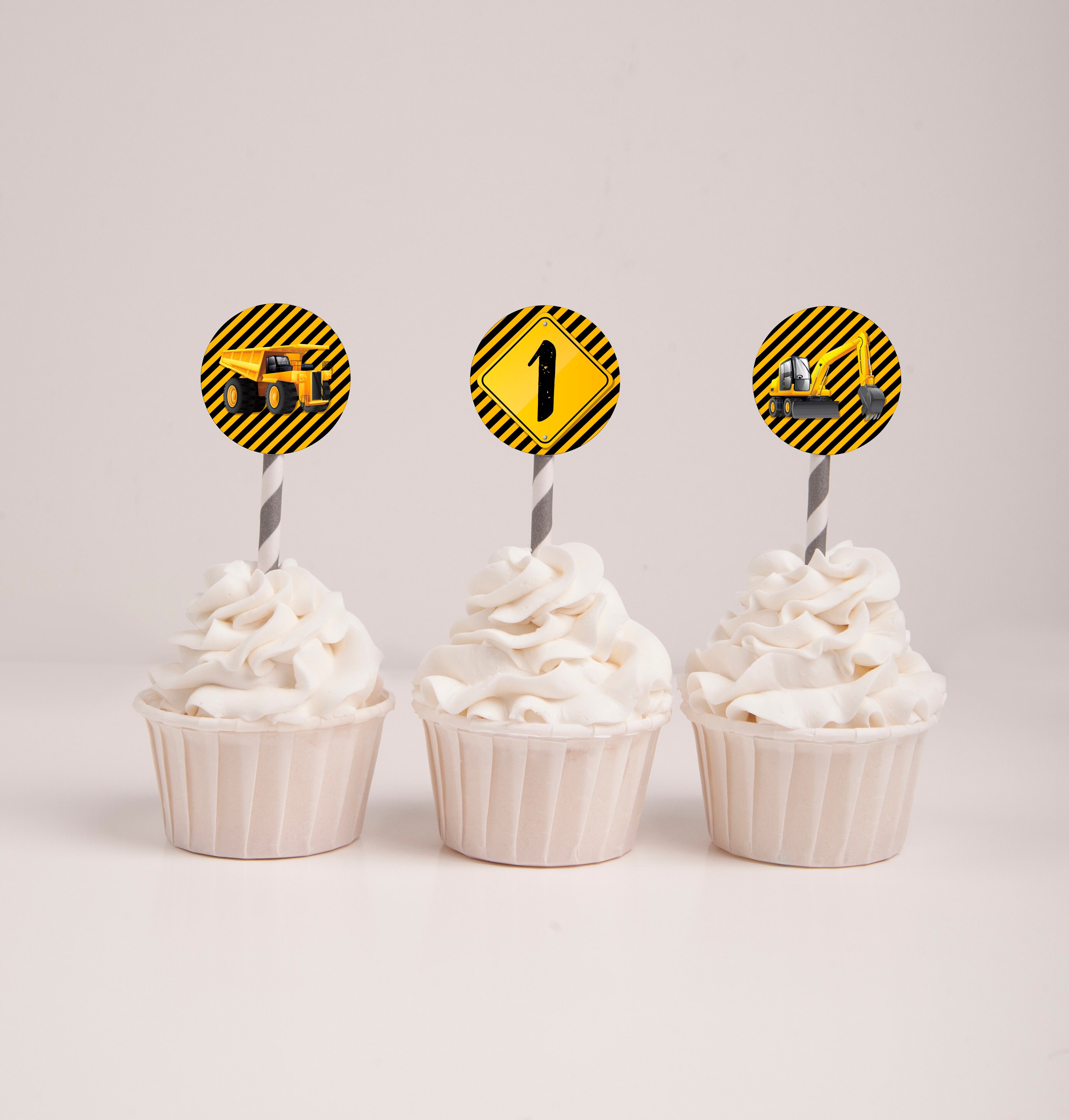 EDITABLE PDF Digger Cards and Gifts Sign Construction Party | Etsy