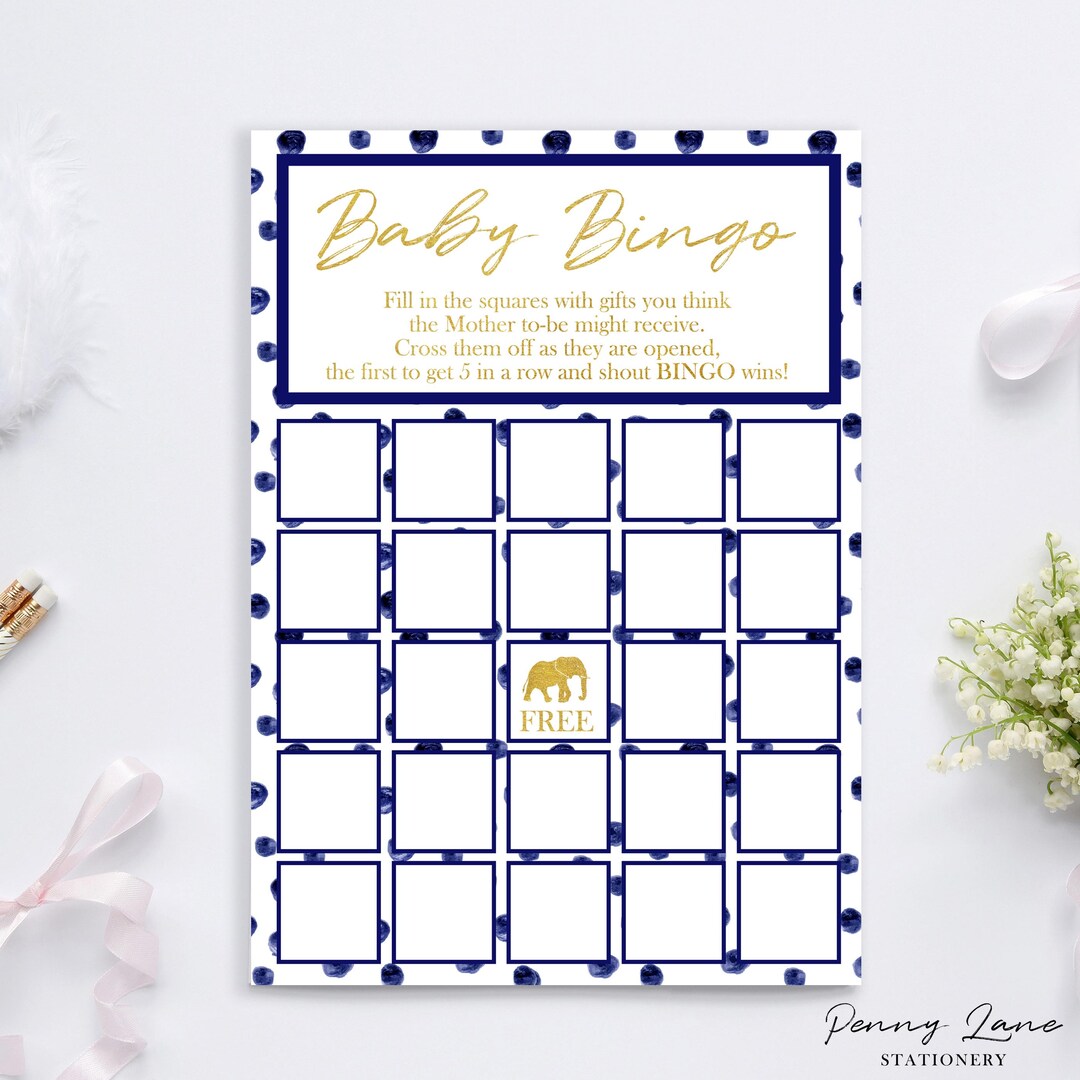 Baby Bingo Game, Baby Shower Games, Safari, Zoo Animal, Wild, Tropical ...