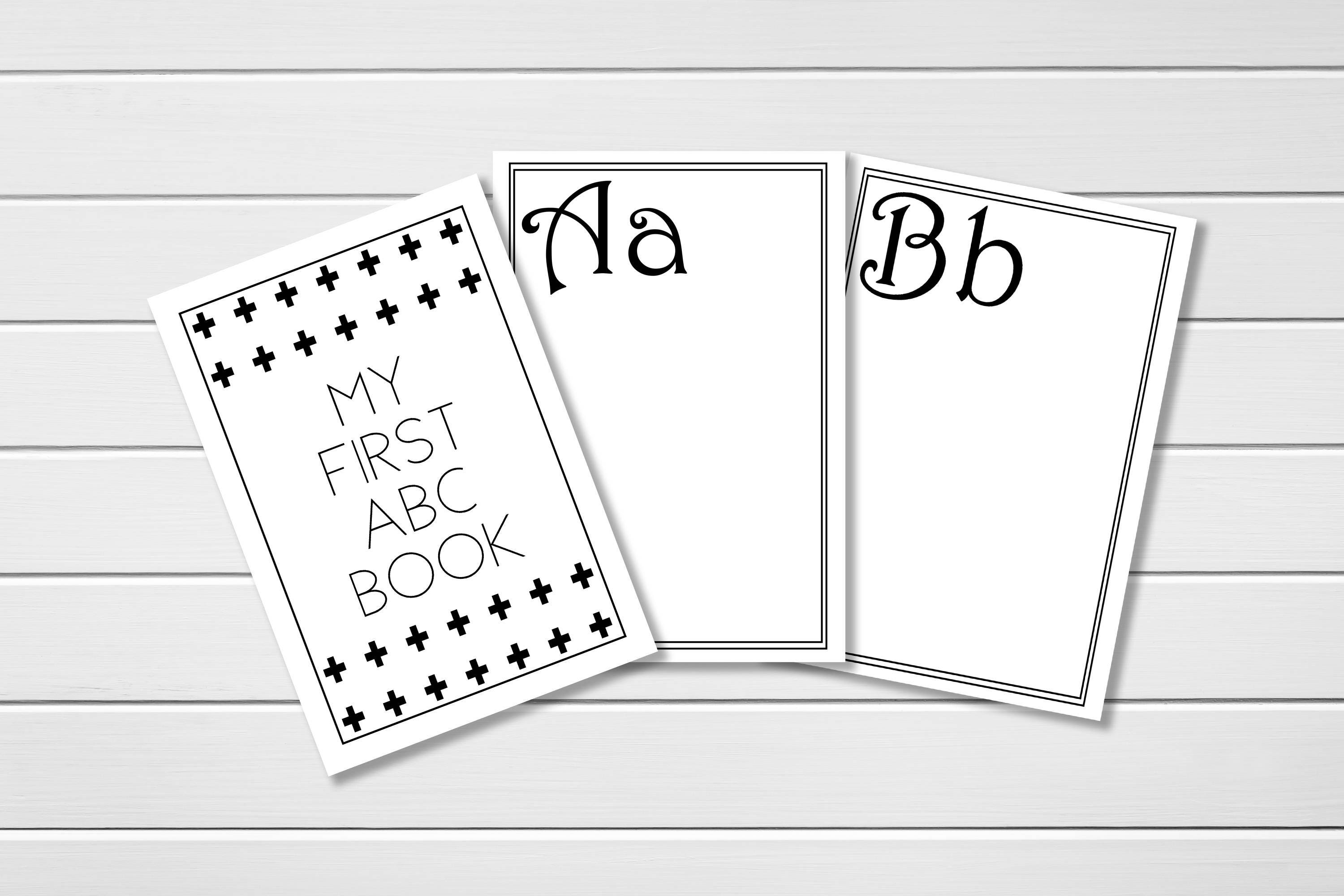 My Alphabet Book Printable