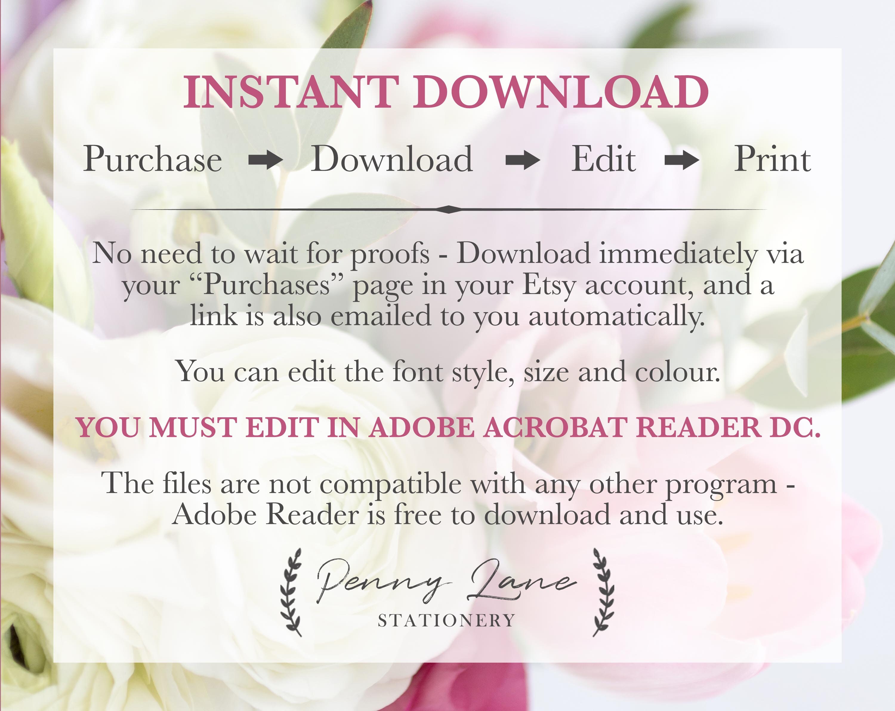 EDITABLE PDF Boho Welcome Sign Engagement Poster Entrance | Etsy