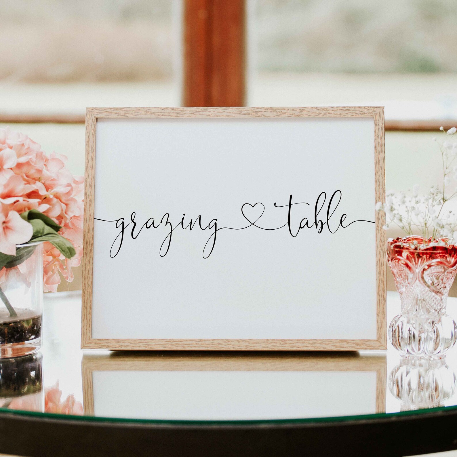 Grazing Table Sign Food Platter Buffet Table Signs - Etsy