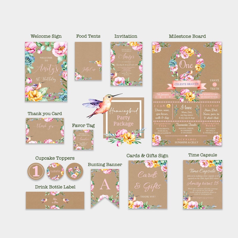 Bird Theme Party - Etsy