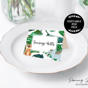 Jungle Envelope Liner, Safari Envelope Liner, Jungle Birthday Party ...