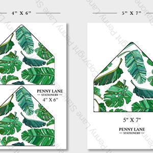 Jungle Envelope Liner, Safari Envelope Liner, Jungle Birthday Party ...