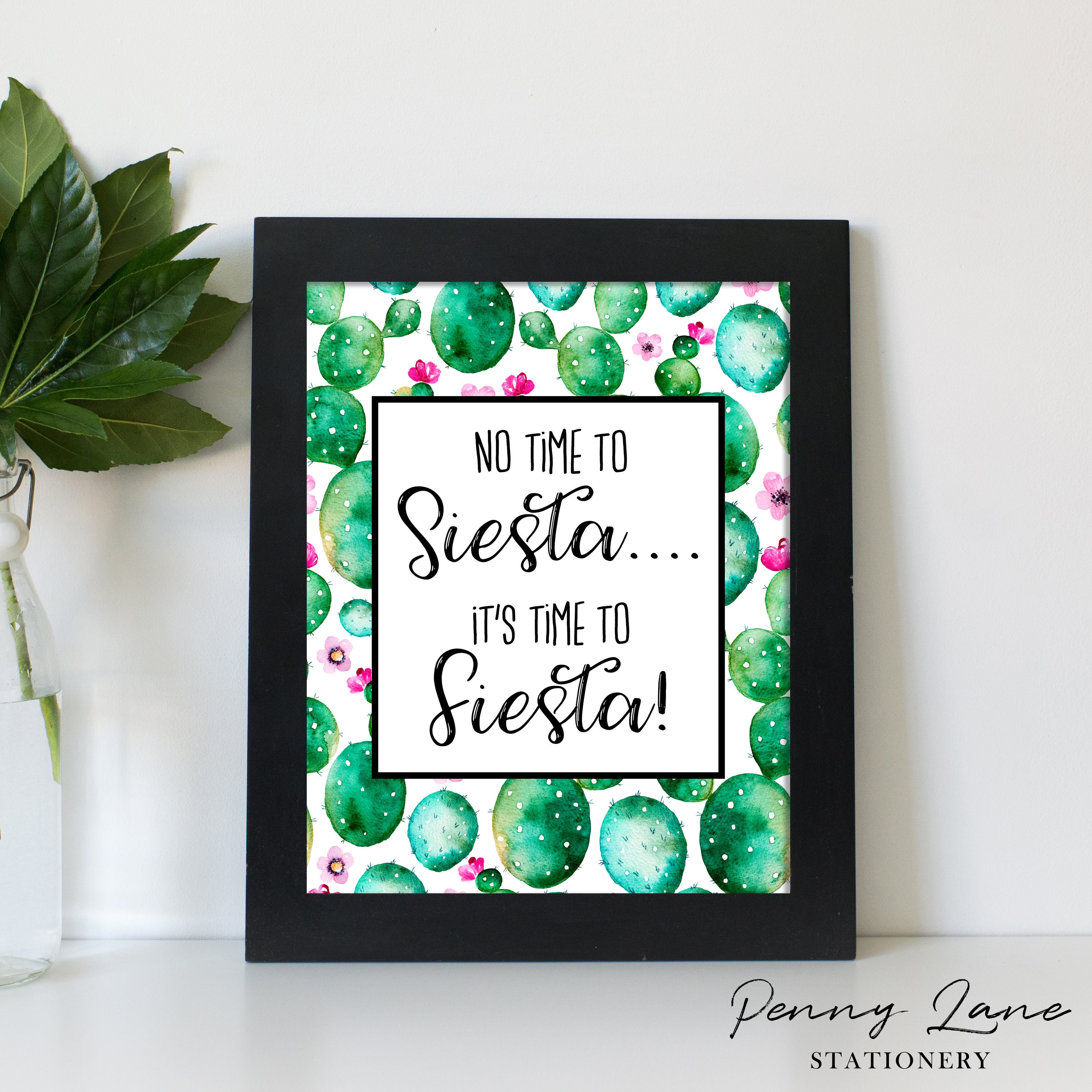 Cactus Welcome Sign Fiesta Birthday Sign Cactus Birthday | Etsy