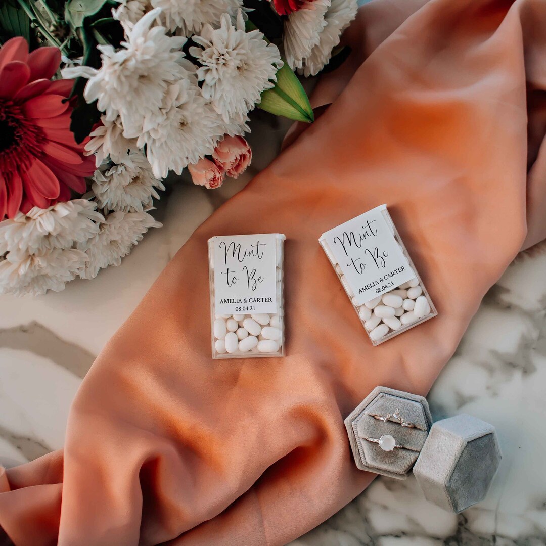 EDITABLE PDF, Wedding Mint Box Sticker, Mint to Be, Favor Tags, Favour ...