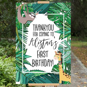 Jungle Envelope Liner, Safari Envelope Liner, Jungle Birthday Party ...