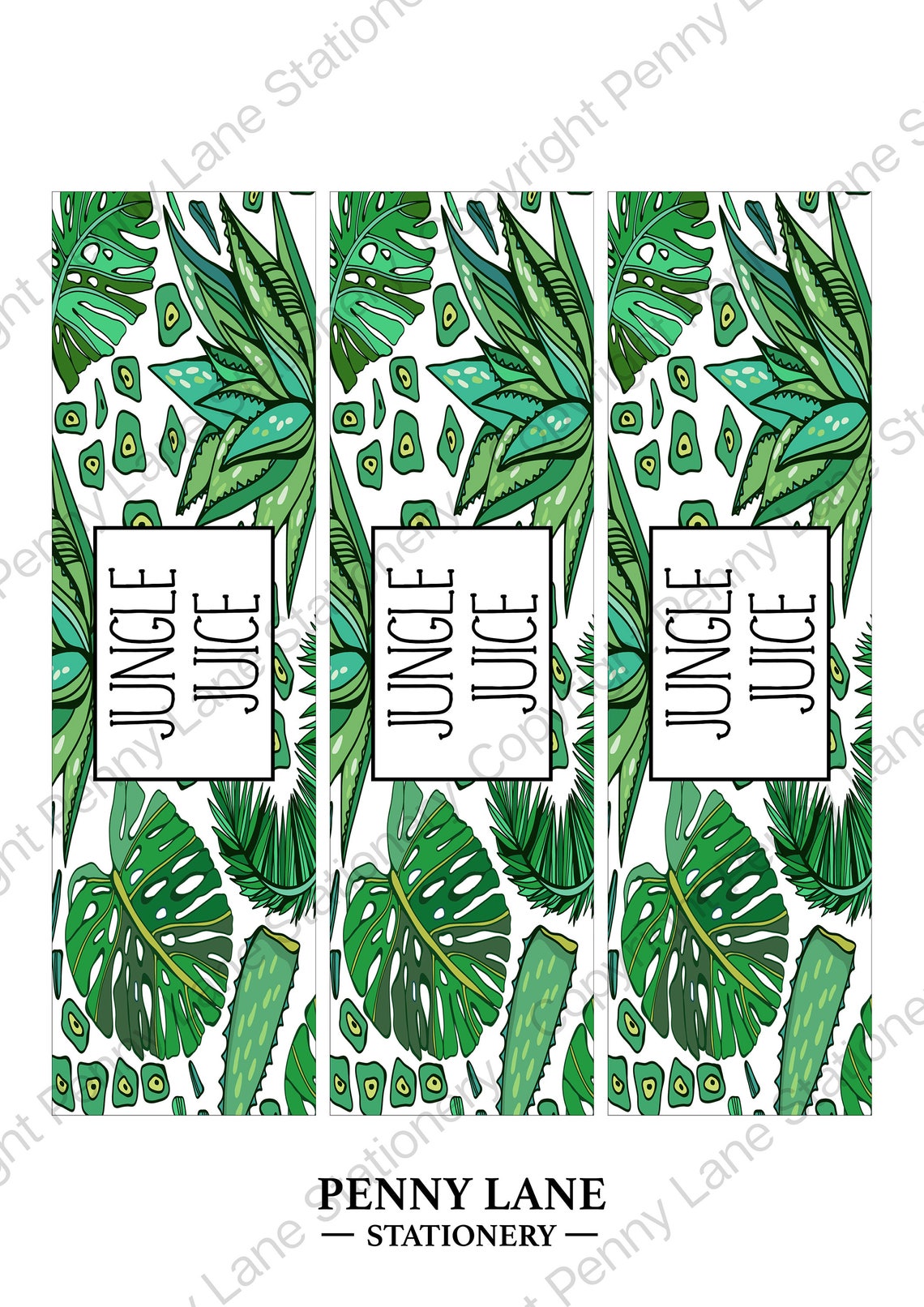 Jungle Drinks Label Jungle Party Decorations Jungle Birthday | Etsy