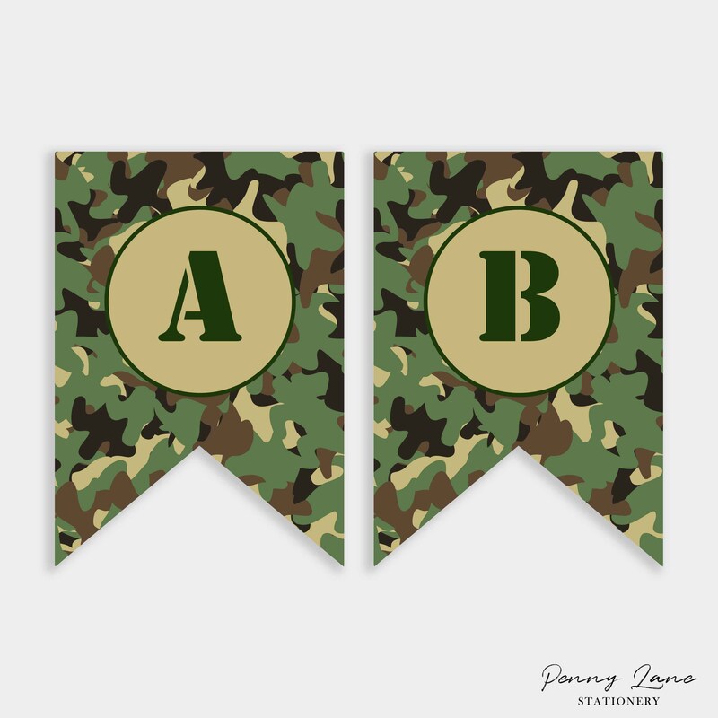 Army Banner - Etsy