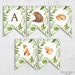 EDITABLE PDF, Woodland Flag Banner, Bunting Banner, Wild One ...