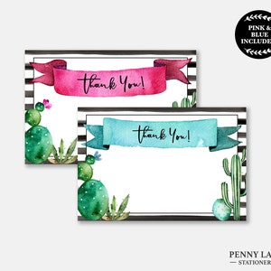 EDITABLE PDF, Cactus Invite, Cactus Invitation, Fiesta Birthday Invites ...