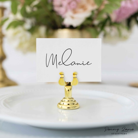 EDITABLE PDF, Wedding Seating, Place Cards, Guest Name Tags, Menu Plan ...