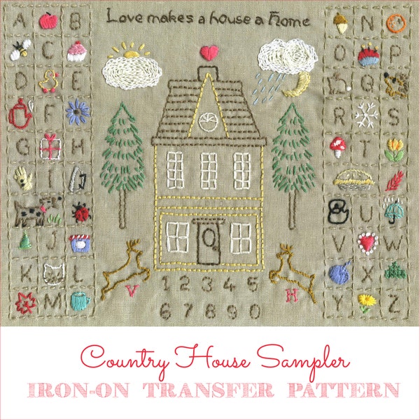 House Sampler - Etsy