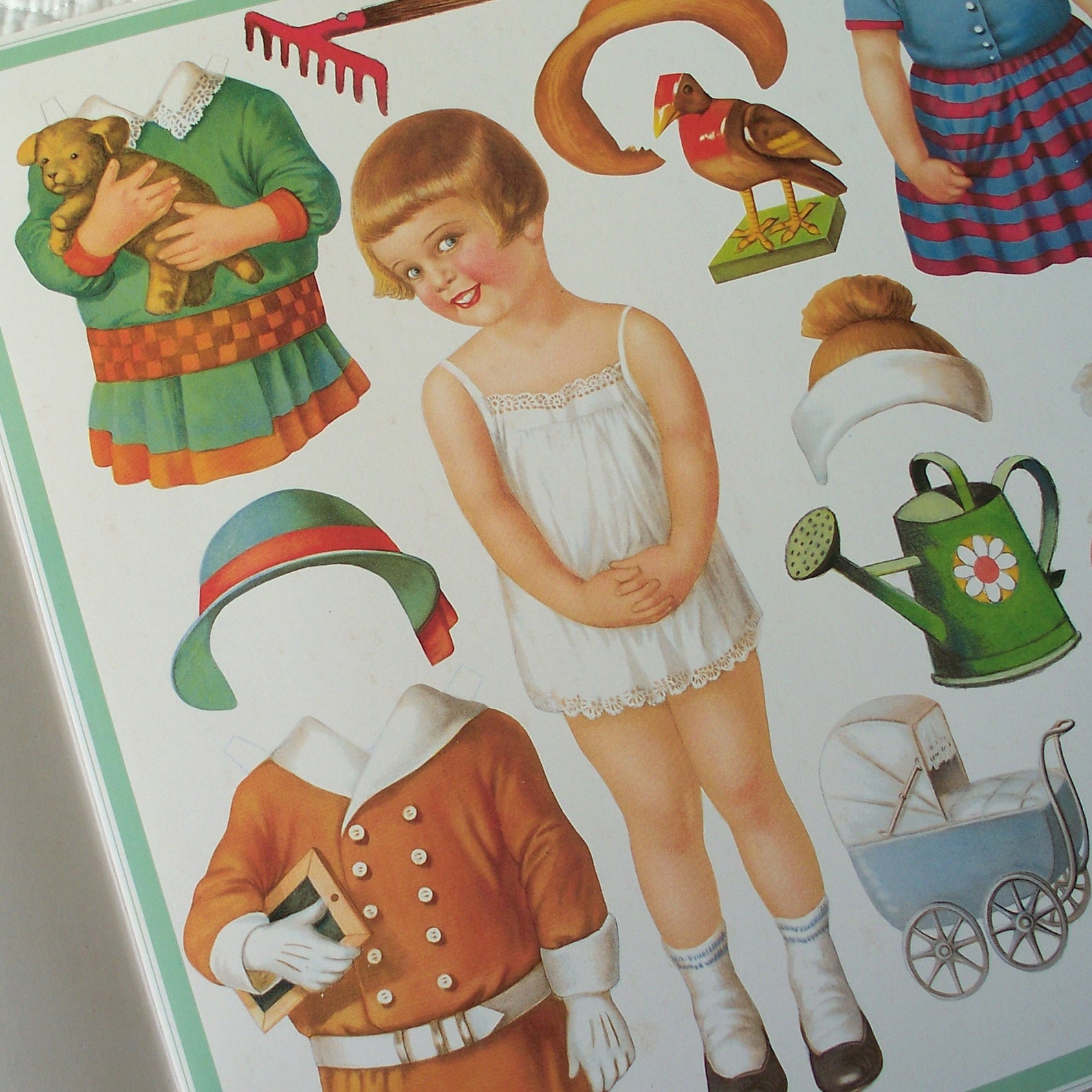 Collectible Vintage German Paper Dolls 1988 Franz-Josef Holler | Etsy