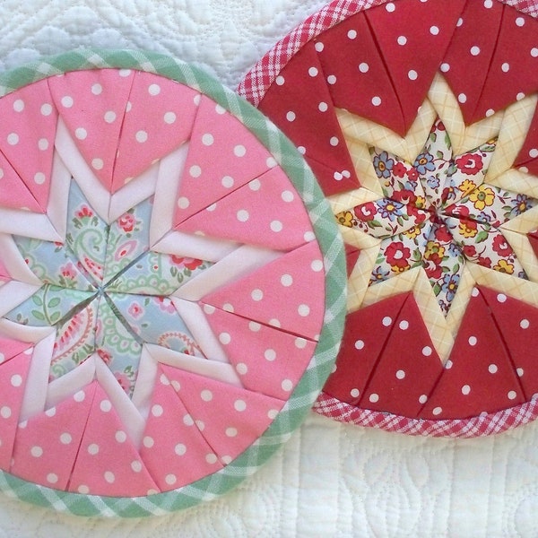 Folded Star Hot Pad - Etsy