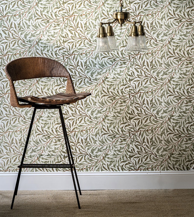 Morris Willow Wallpaper Sheets - Etsy