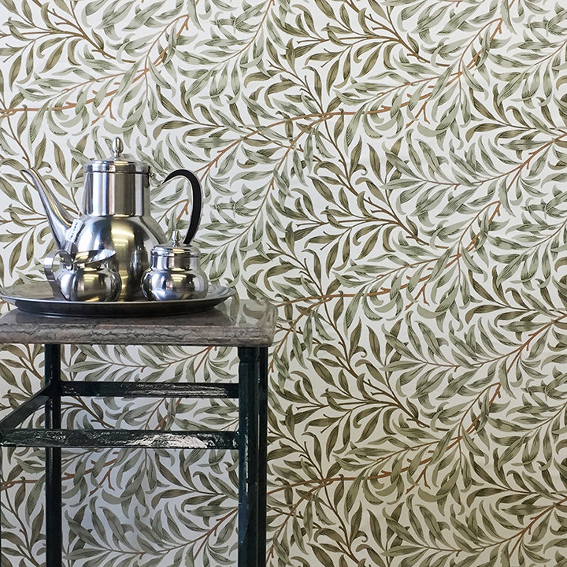 Morris Willow Wallpaper Sheets - Etsy