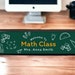 Math Teacher Gifts Personalized, Desk Name Plate, Custom Teacher Name ...
