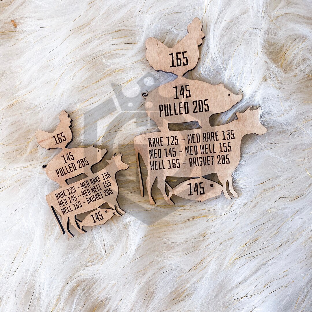 Meat Temperature Magnet, Meat Temp Guide, Magnet Fridge, Home Decor ...