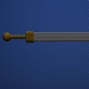 3D Print File for Roman Gladius Inspired Prop Sword - Etsy