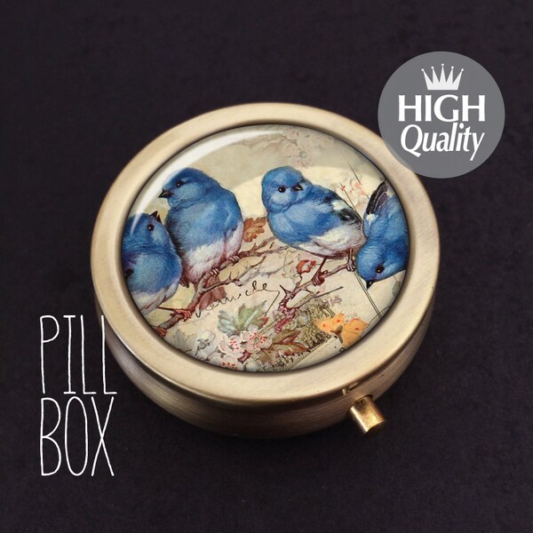 Decorative Pill Box - Etsy
