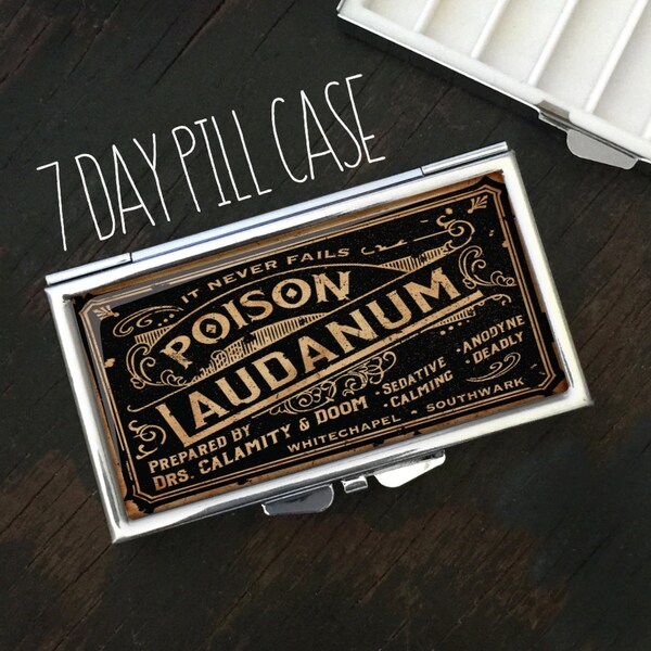 Laudanum Pill Case - Etsy