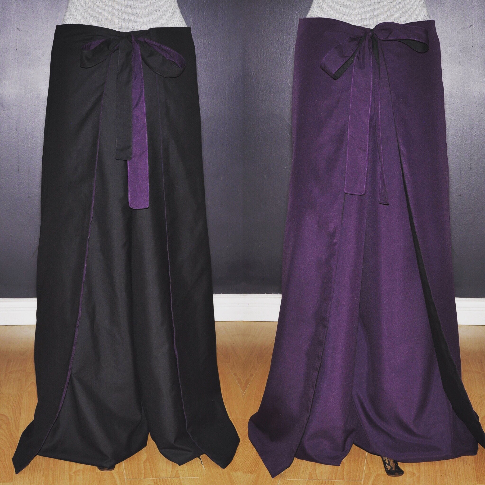 Reversible Wrap Pants With Pockets, LARP Costume, Festival Pants ...