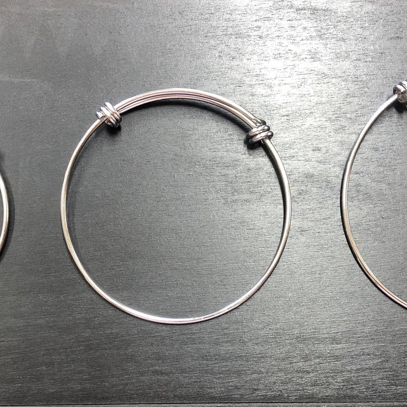 Stainless Steel Bangle - Etsy