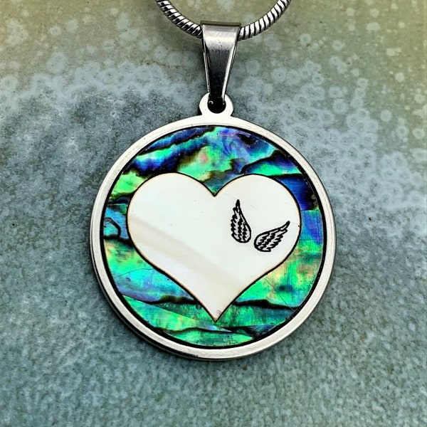 Memory Necklace With Wings - Etsy