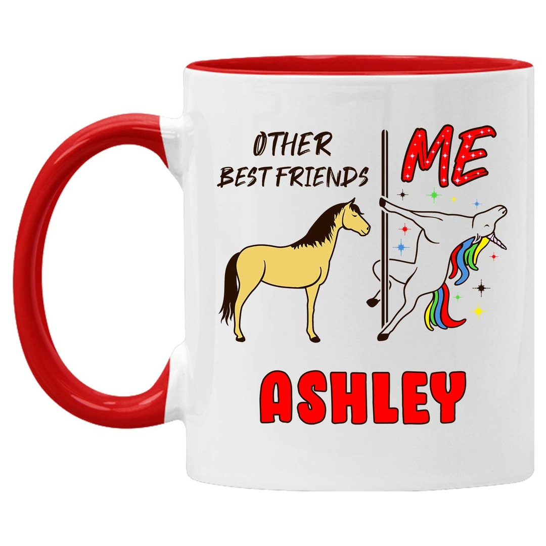 Custimize Other Bestfriend Vs Me Unicorn Personalize Name - Etsy