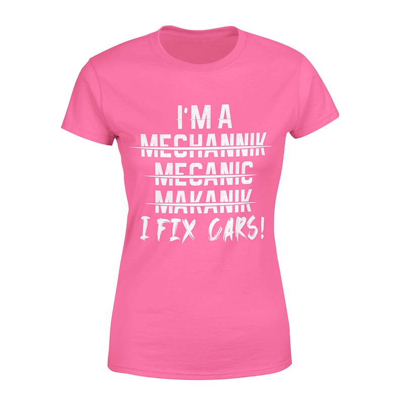 Funny Mechanic T-shirt: I Fix Cars Sarcasm Tee - Etsy