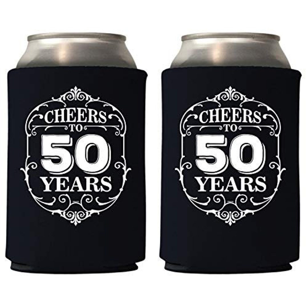 Cheers to 50 Years 50th Birthday Gift Fifty and Fabulous Party Favors ...