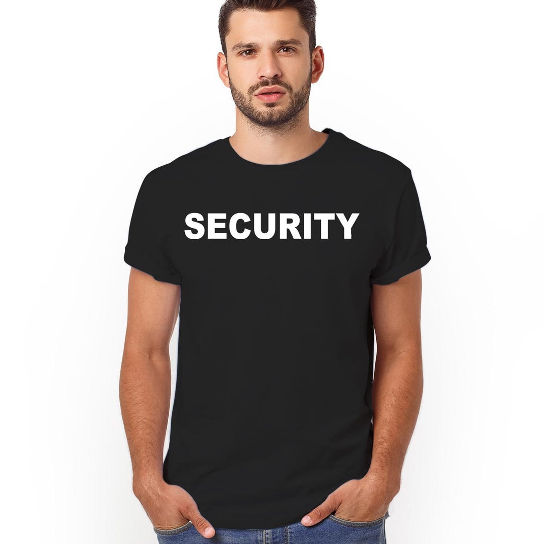 Security Event Staff T-shirt, 4th of July Event Security Shirt, Concert ...