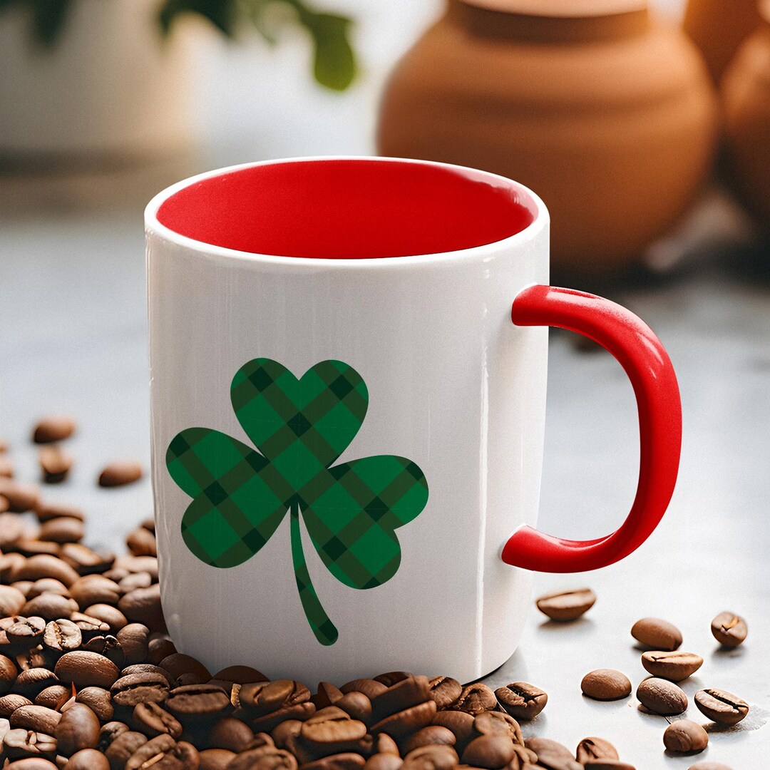 Shamrock Coffee Mug: Lucky Irish Gift, St. Patrick's Day - Etsy