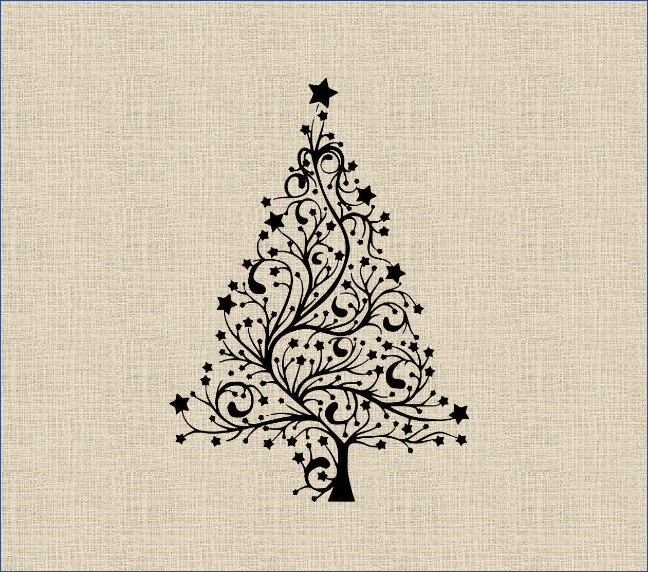 Christmas Tree SVG Christmas Instant Download File | Etsy