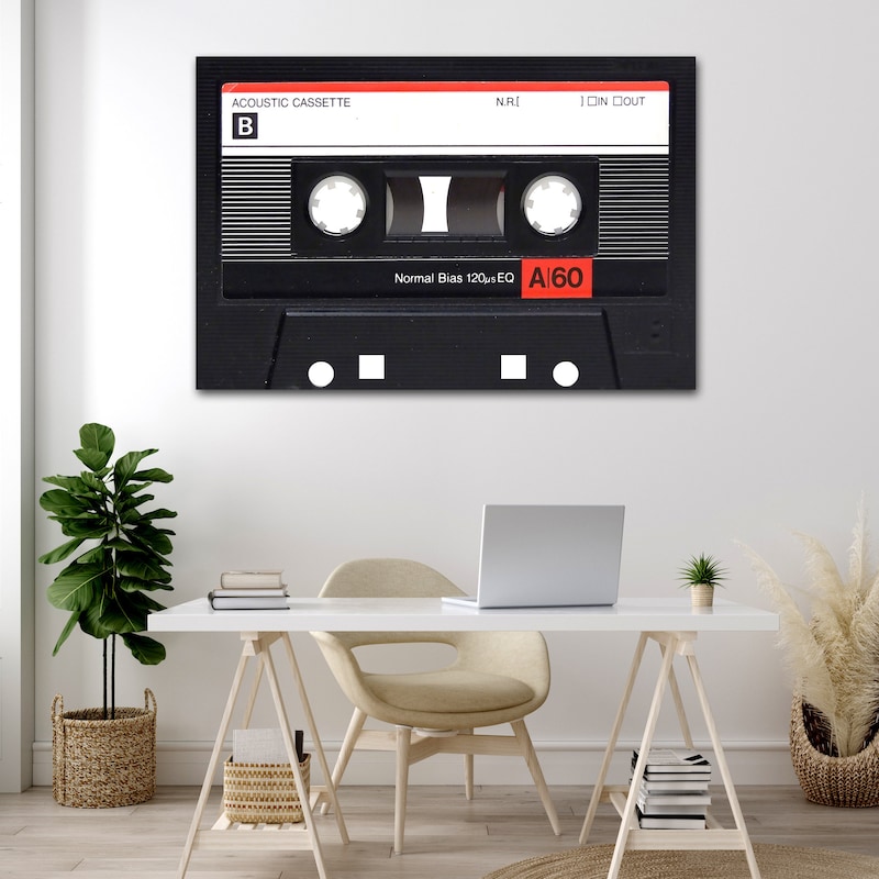 Cassette Tape Wall Art - Etsy