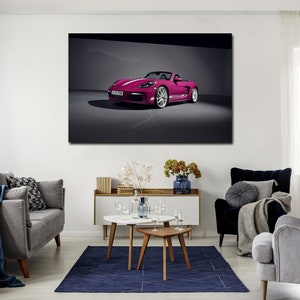 Porsche 718 Boxster Style Edition Printed on Canvas Porsche Wall Art ...