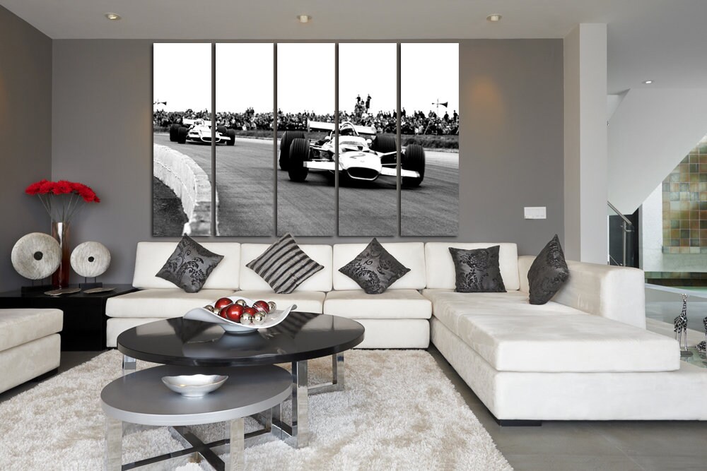 Retro Ferrari F1 Wall Art Ferrari Wall Decor F1 Wall Art Cars - Etsy