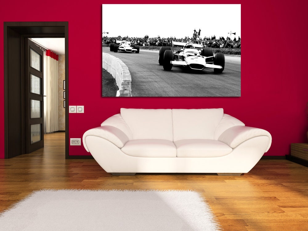 Retro Ferrari F1 Wall Art Ferrari Wall Decor F1 Wall Art Cars - Etsy