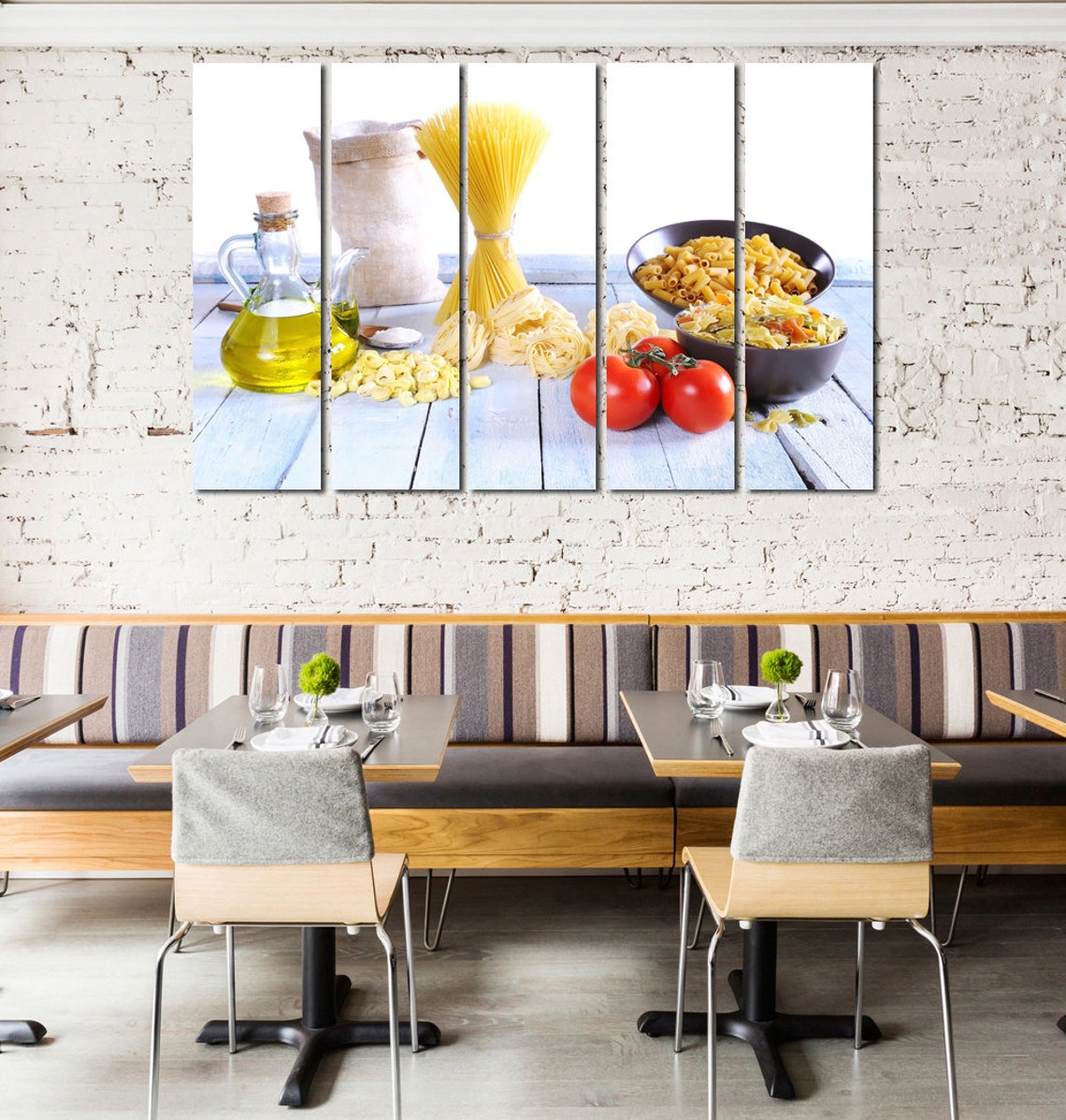 Restaurant Wall Art Kitchen Wall Decor Restaurant Decoration | Etsy