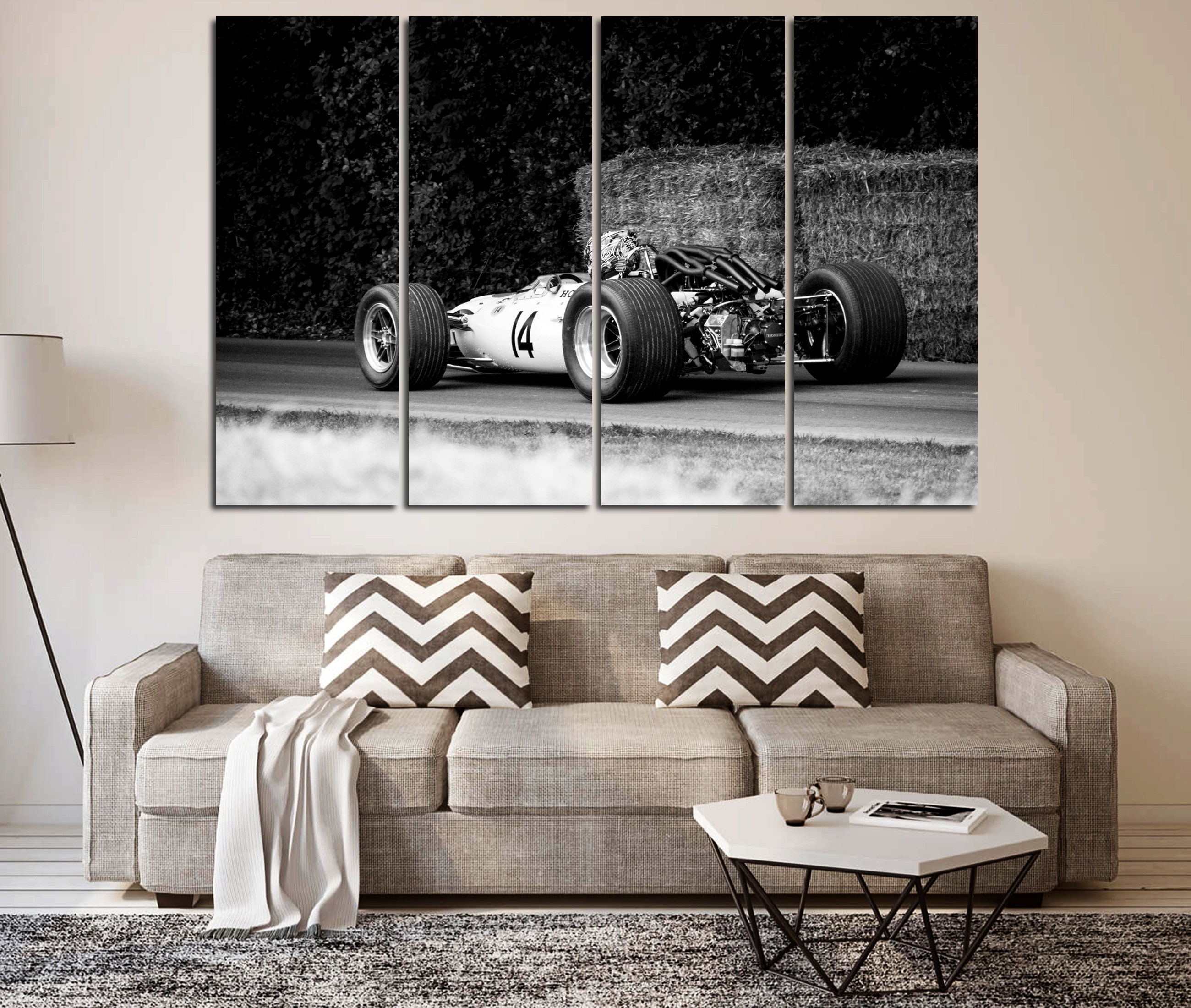Honda F1 Wall Art Honda Wall Decor F1 Wall Art Car Canvas Art | Etsy