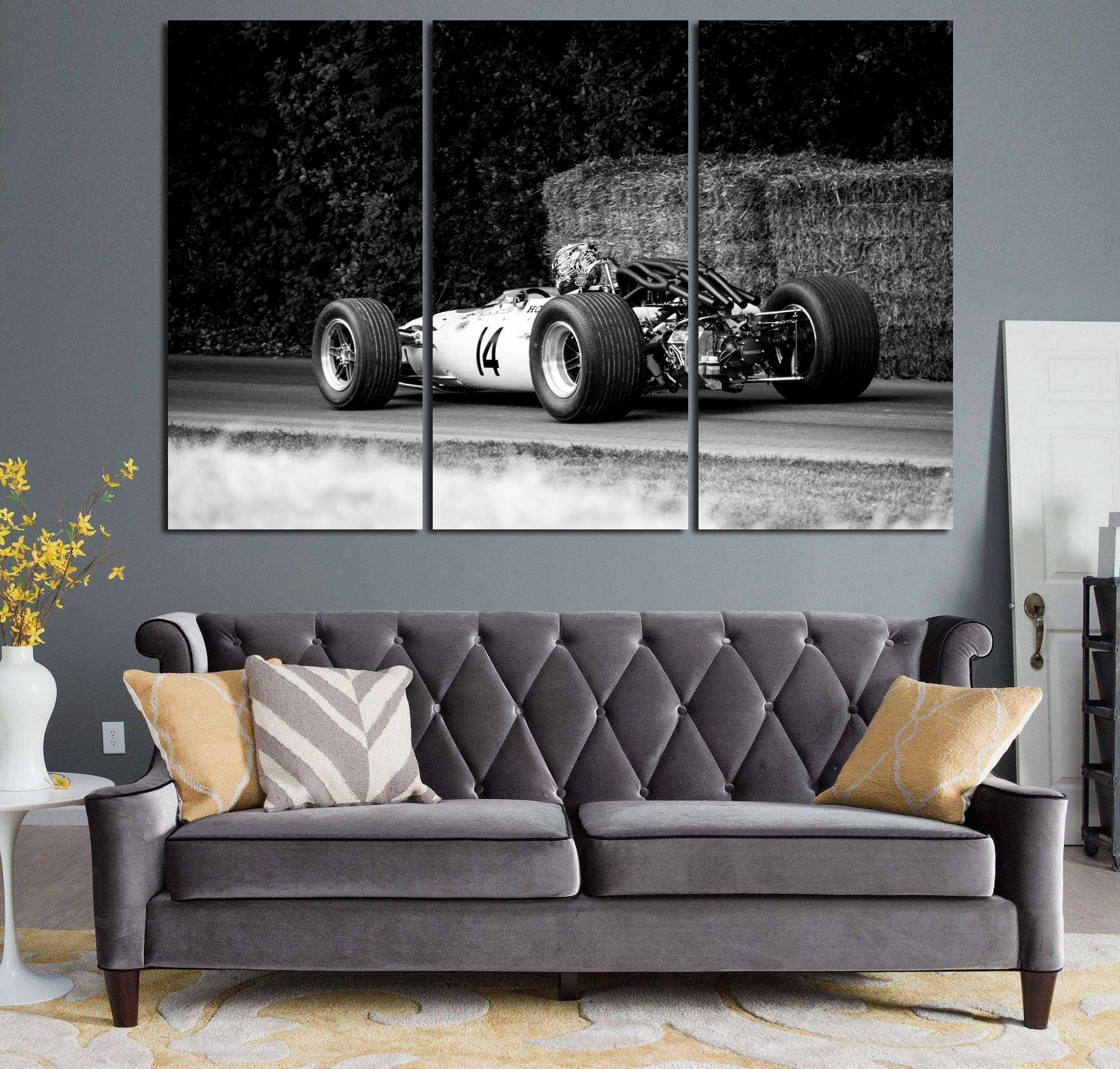 Honda F1 Wall Art Honda Wall Decor F1 Wall Art Car Canvas Art | Etsy