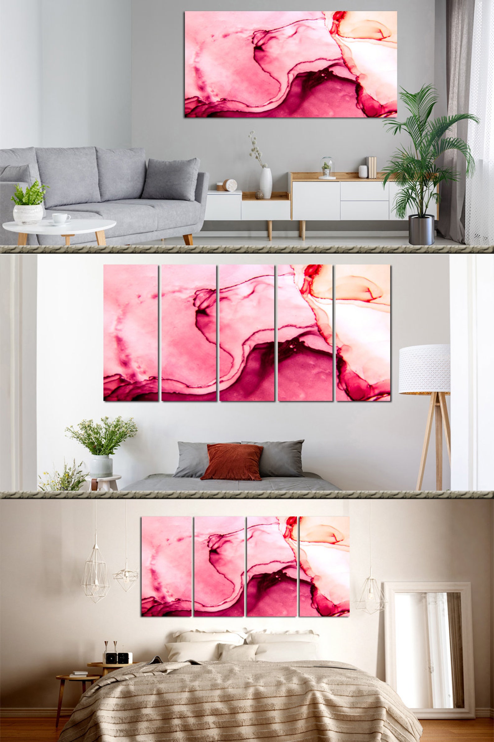 Contemporary Abstract Wall Decor Creative Modern Art - Etsy