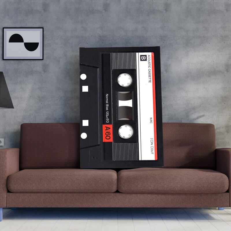 Cassette Tape Wall Art - Etsy