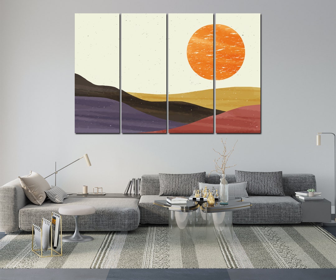 Minimalist Japanese Style Canvas Set for Wall Decoration Japanese Wall ...